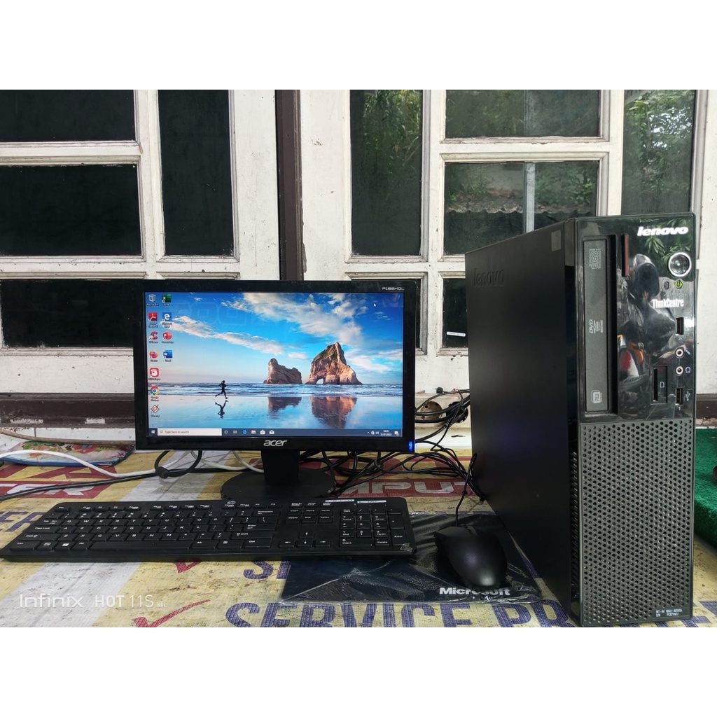 Jual 1 Set Komputer PC Build Up Lenovo Core I5 / RAM 4 GB / HDD 500 GB ...