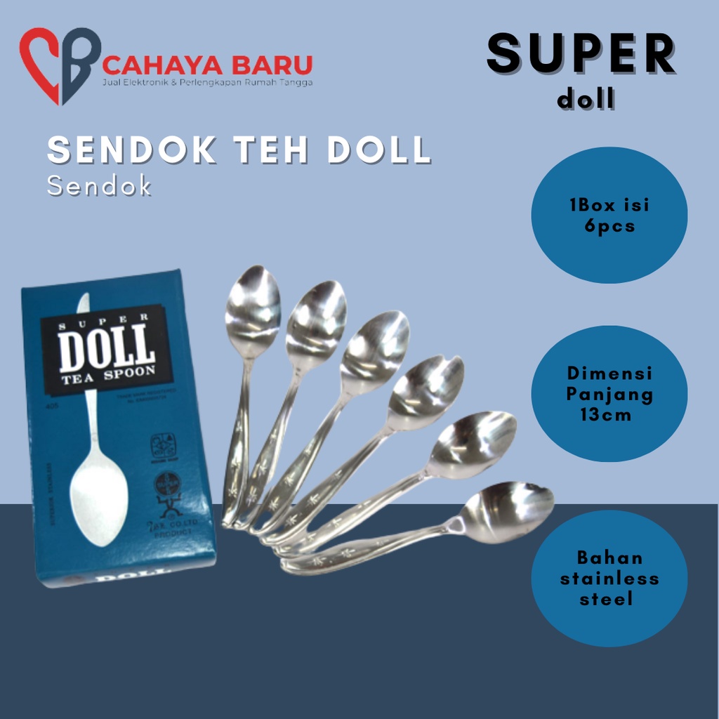 Jual SENDOK TEH DOLL | Shopee Indonesia