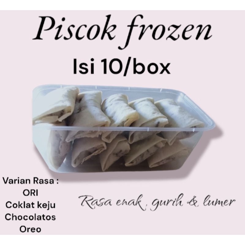 Jual piscok frozen lumer | Shopee Indonesia