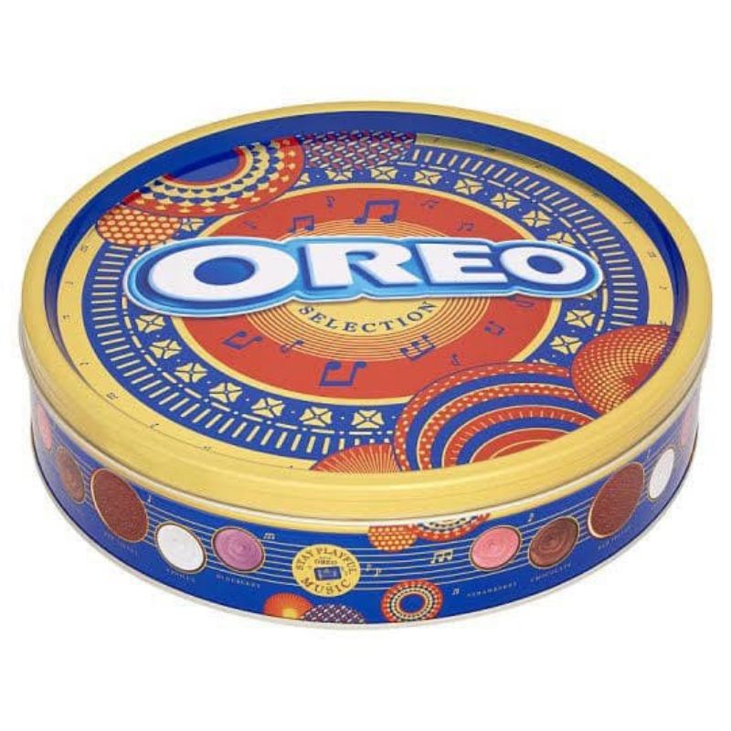 Jual BARU! OREO SELECTION KALENG PREMIUM 286G BISKUIT ASSORTED BISCUIT ...
