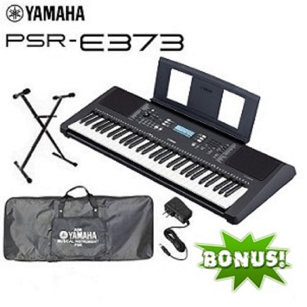 Jual YAMAHA PIANO PSR-E373 - KEYBOARD YAMAHA PSR E373 / E 373 GARANSI RESMI ORIGINAL | Shopee ...