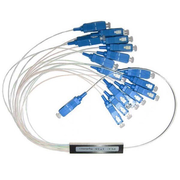 Jual Fiber Optic Passive Splitter 1:16 SC/UPC FTTH PLC Splitter 1-16 SC ...