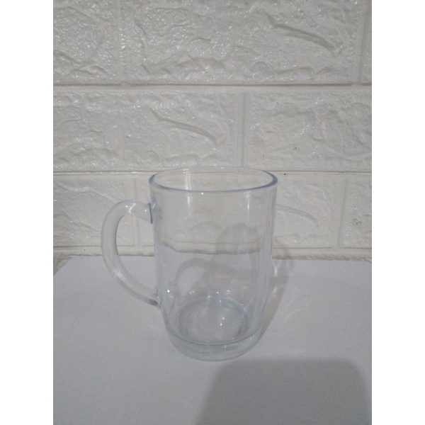 Jual 3pcs cangkir kaca polos | Shopee Indonesia