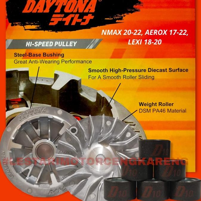 Jual PULLEY RUMAH ROLLER NMAX AEROX 155 LEXI 125 UPGRADE CVT DAYTONA JAPAN | Shopee Indonesia