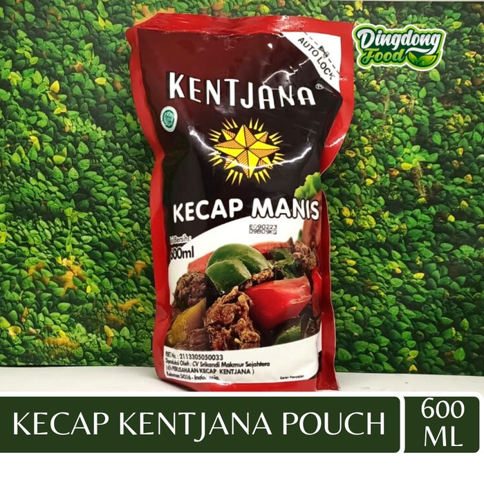 Jual Kecap Kentjana Kecap Manis Cap Kencana Khas Kebumen Pouch 600 ml ...