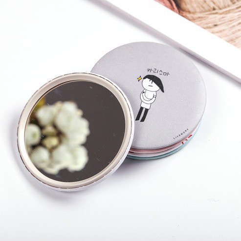 Jual Cermin Bulat Karakter / Kaca Make Up Mini Animasi / Bermotif ...