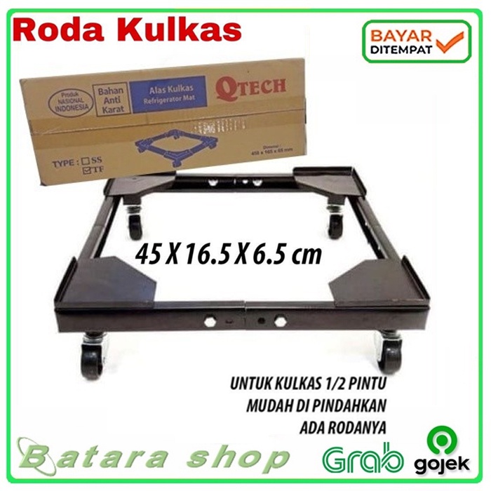 Jual Roda Kaki Kulkas Besi 1 Pintu / 2 Pintu Multifungsi Murah ...