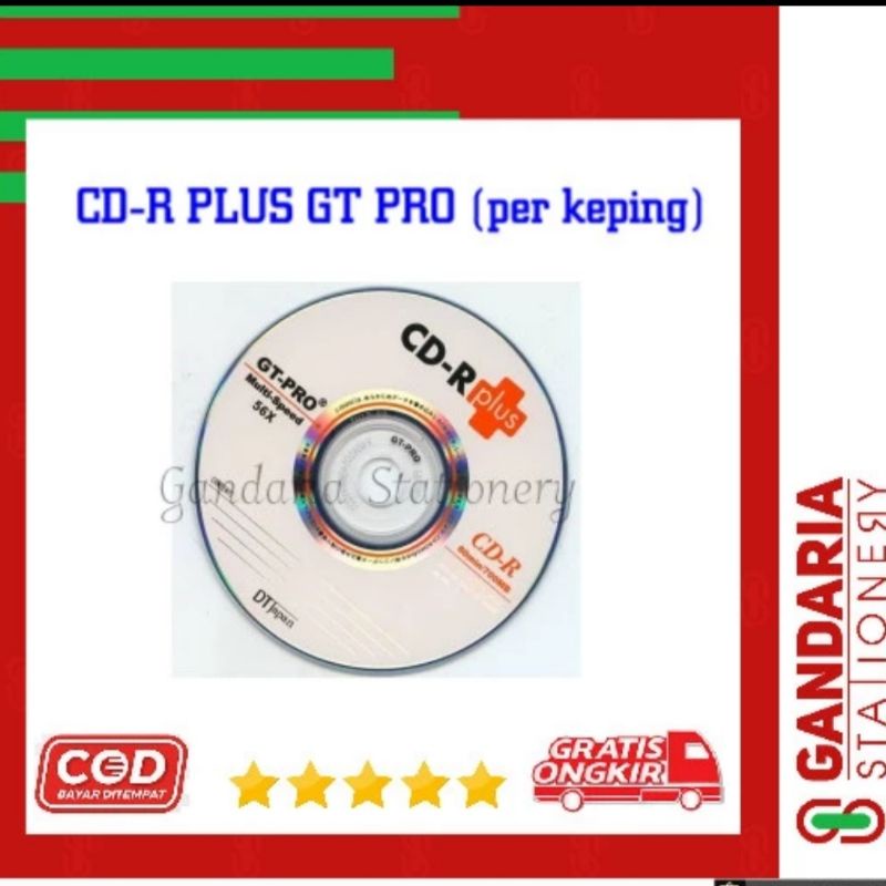 Jual CD-R KOSONG GT PRO - Satuan | Shopee Indonesia