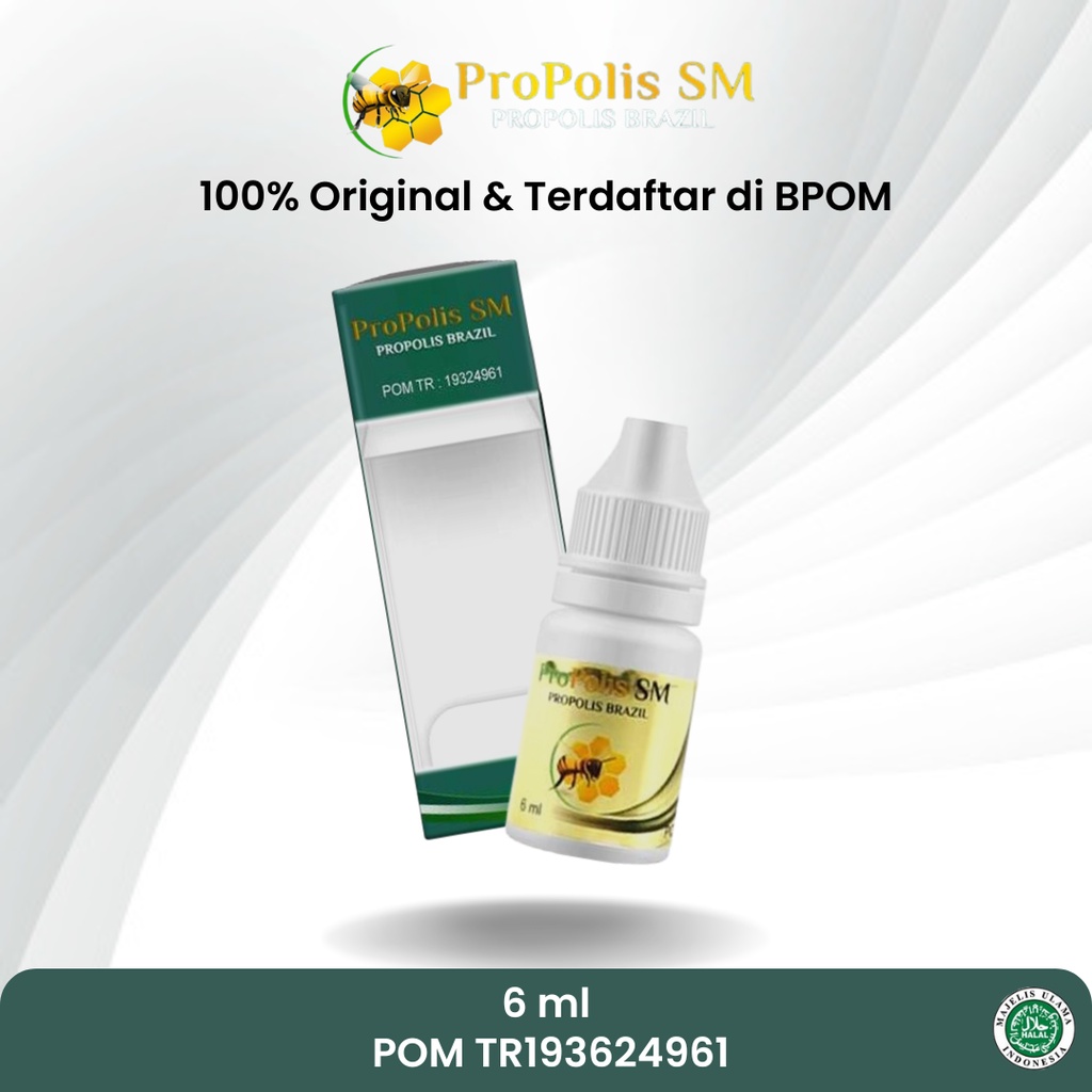Jual Propolis SM Brazilian Asli 100% Original With Nano Technology Obat ...