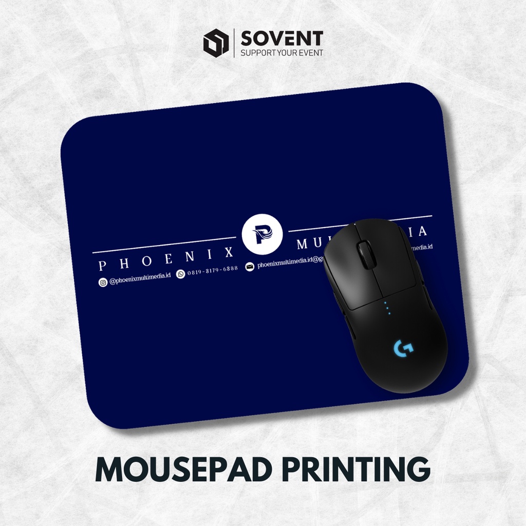 Jual Mouse Pad Custom Printing – Souvenir & Merchandise Promosi ...