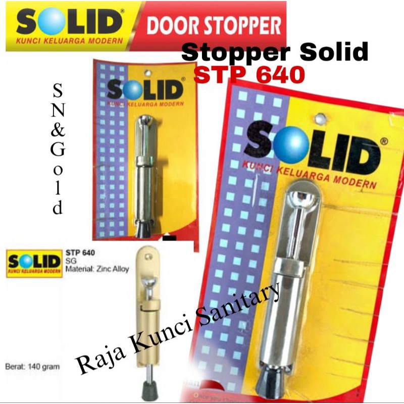 Jual Door Stopper Solid STP 640 SN/Gold/Door Stop Injak Solid | Shopee ...