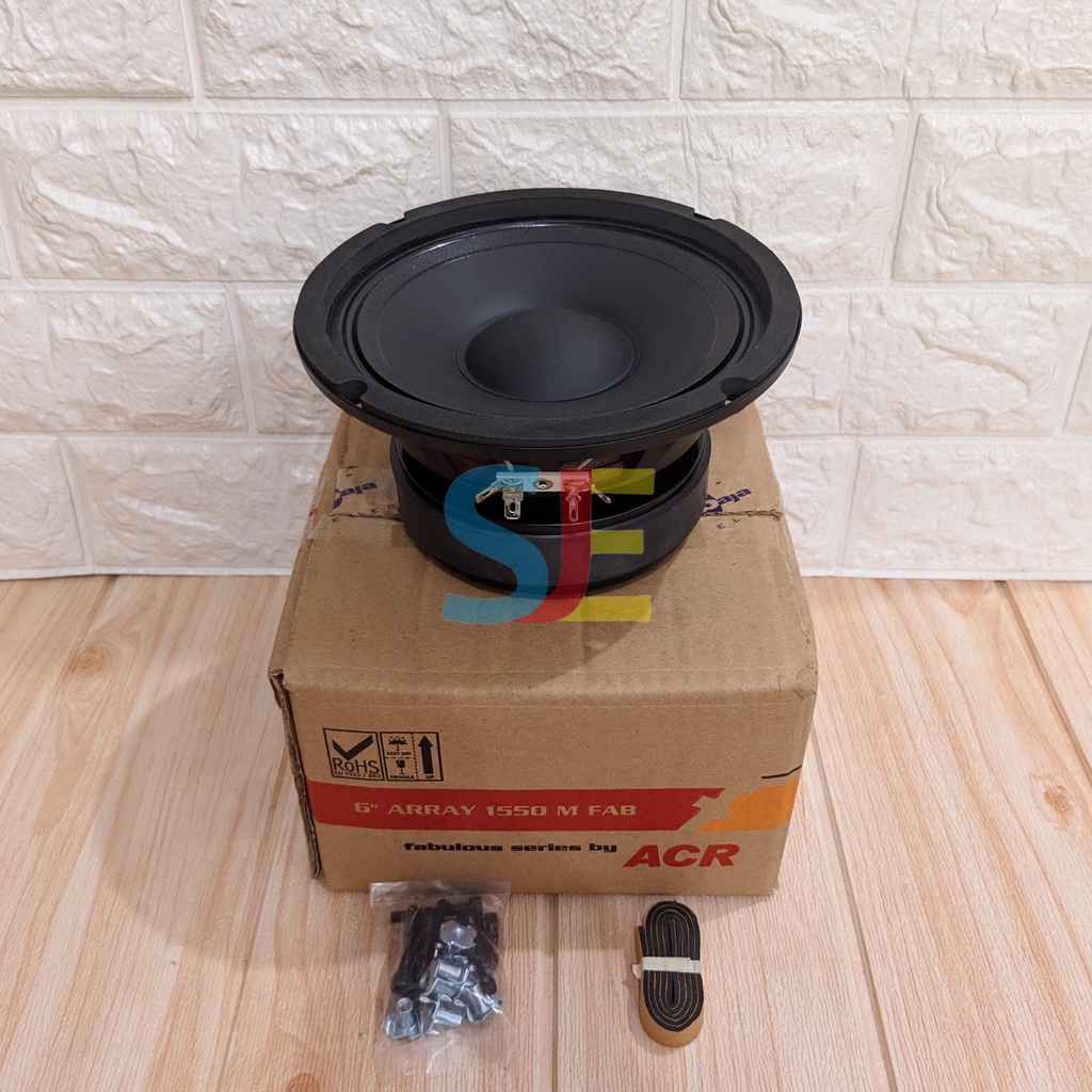 Jual Speaker 6 Inch ACR Fabulous 6" Array 1550 M Fab / Speaker ACR Fabulous 6" 1550 M | Shopee ...