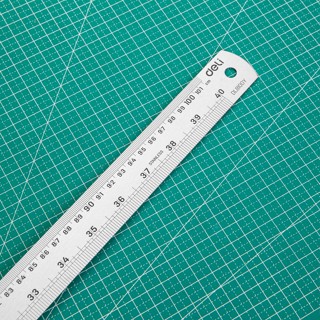 Jual Deli Penggaris Besi 100 Cm / Steel Ruler Garisan 100 Cm EDL8100Y | Shopee Indonesia