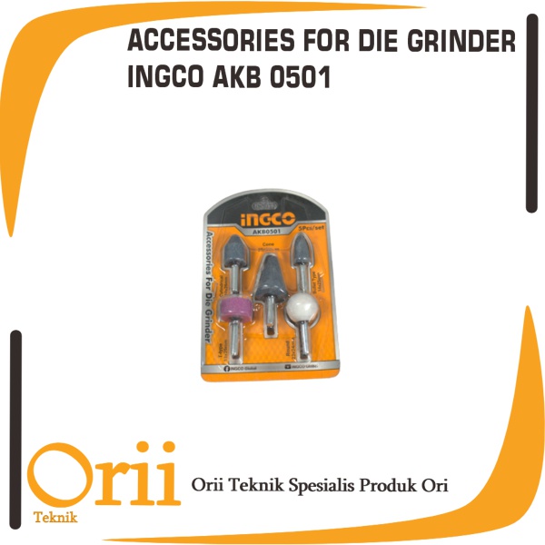 Jual 5-Pcs Die Grinder Accessory Set INGCO AKB0501 Mata Gerinda Botol ...