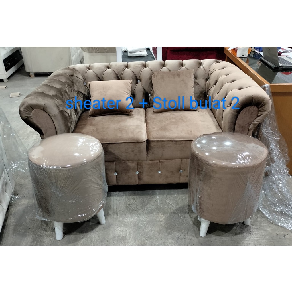 Jual SOFA CHESTERFIELD 211/ SOFA MINIMALIS 211/ SOFA 211 | Shopee Indonesia