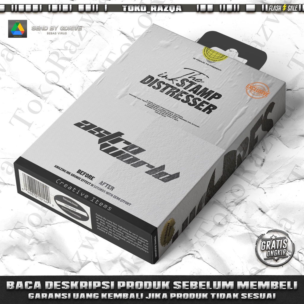 Jual The Ink Stamp Distresser - Photoshop Action + Pattern + Termplate ...