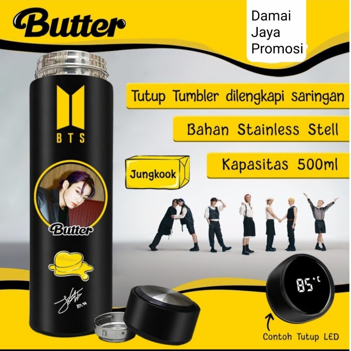 Jual Tumbler BTS Butter - Botol Minum BTS Butter. | Shopee Indonesia
