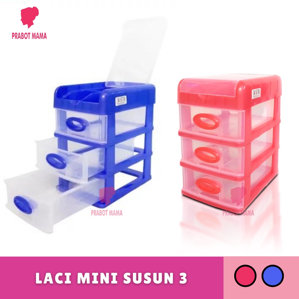 Jual Laci Susun Mini Plastik Felicia - Prabotmama / Mini Drawer Kecil ...
