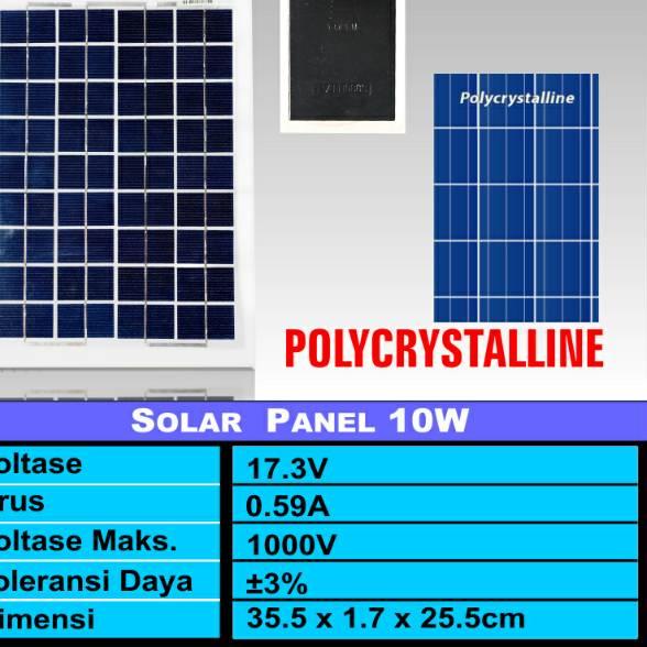 Jual Super Update solar panel Papan solar solar cell panel surya 10w ...