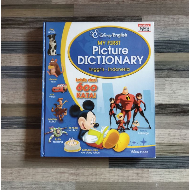 Jual DISNEY MY FIRST PICTURE DICTIONARY | Shopee Indonesia