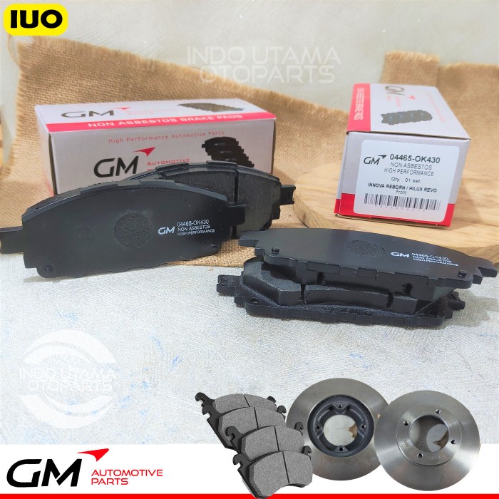 Jual Kampas Rem Innova Reborn Hilux Revo Brake Pad GM | Shopee Indonesia