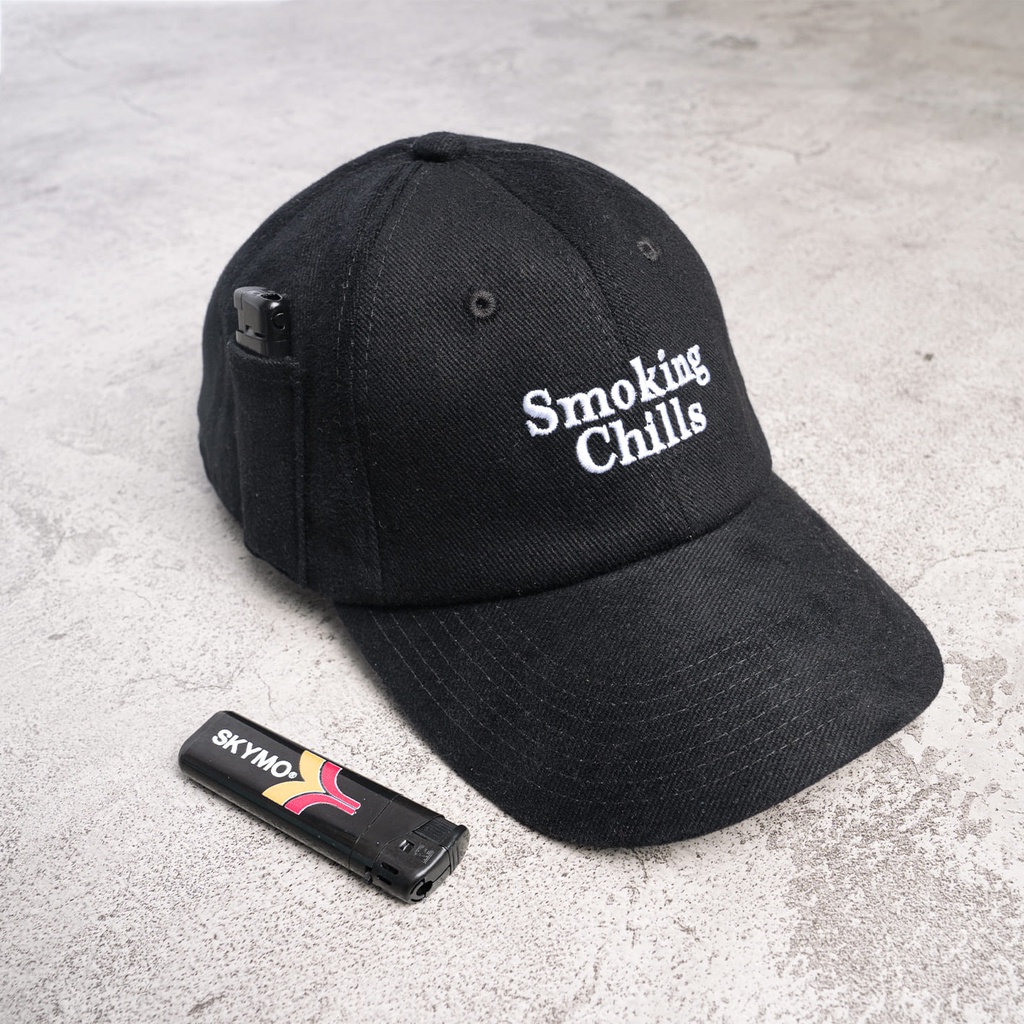 Jual Skymo Apparel Polocaps Chills Black | Shopee Indonesia