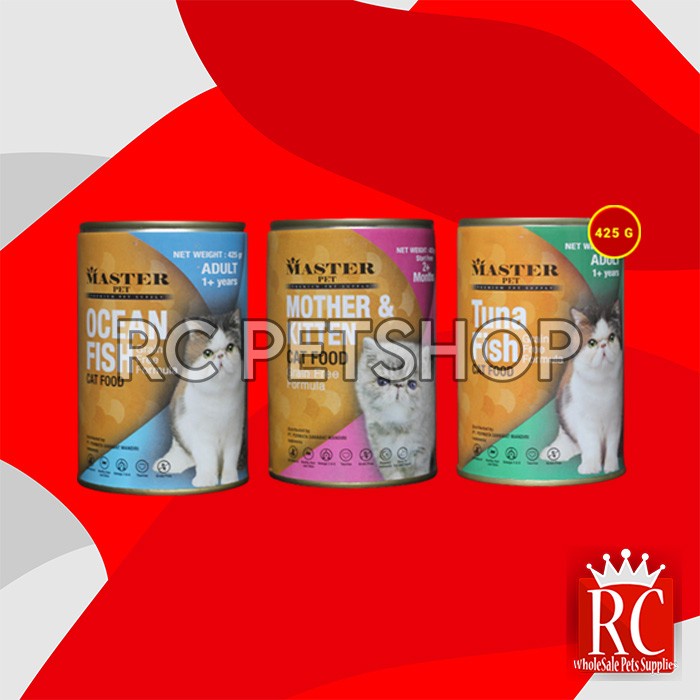 Jual Makanan Kucing Kaleng Master Wet Cat Food Can | Shopee Indonesia