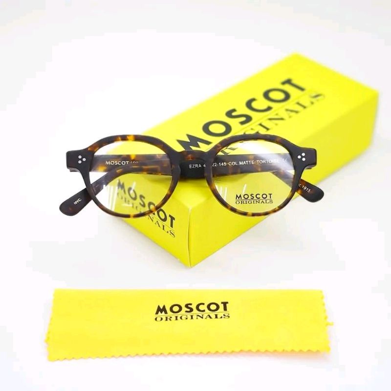 Jual Kacamata Moscot Ezra tortoise matte frame glasses | Shopee Indonesia
