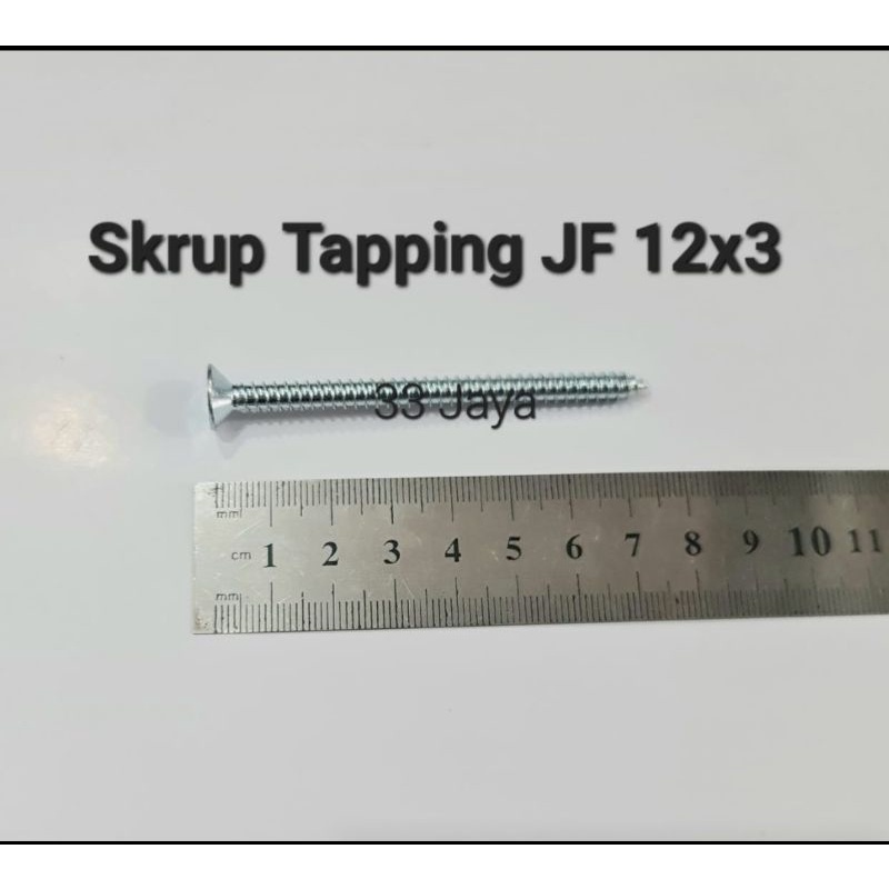 Jual [Per Pcs]Skrup Tapping JF 12x3 | Shopee Indonesia