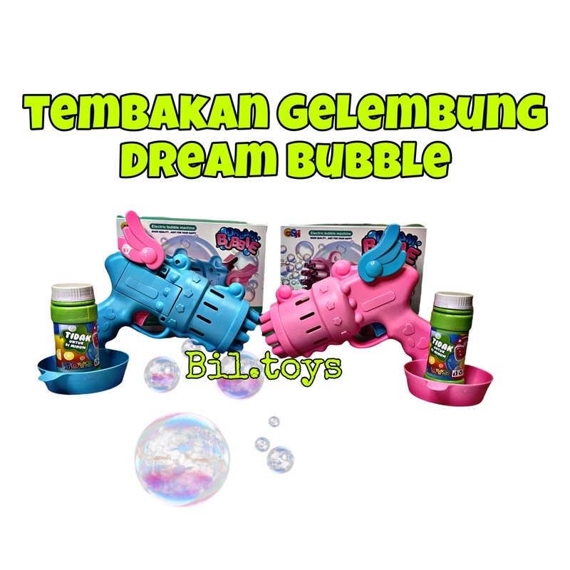 Jual Mainan Permainan Tembak Gelembung Sabun Busa Bubble Gun Kado Anak ...
