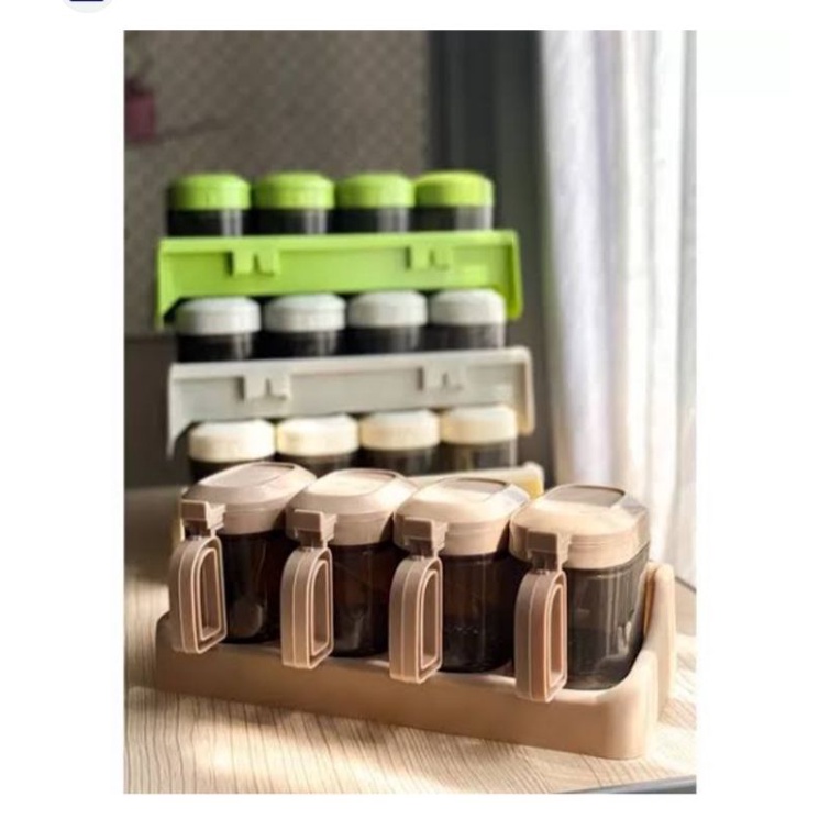 Jual KITCHEN SET MAMAMIA SKS / TEMPAT BUMBU DAPUR | Shopee Indonesia