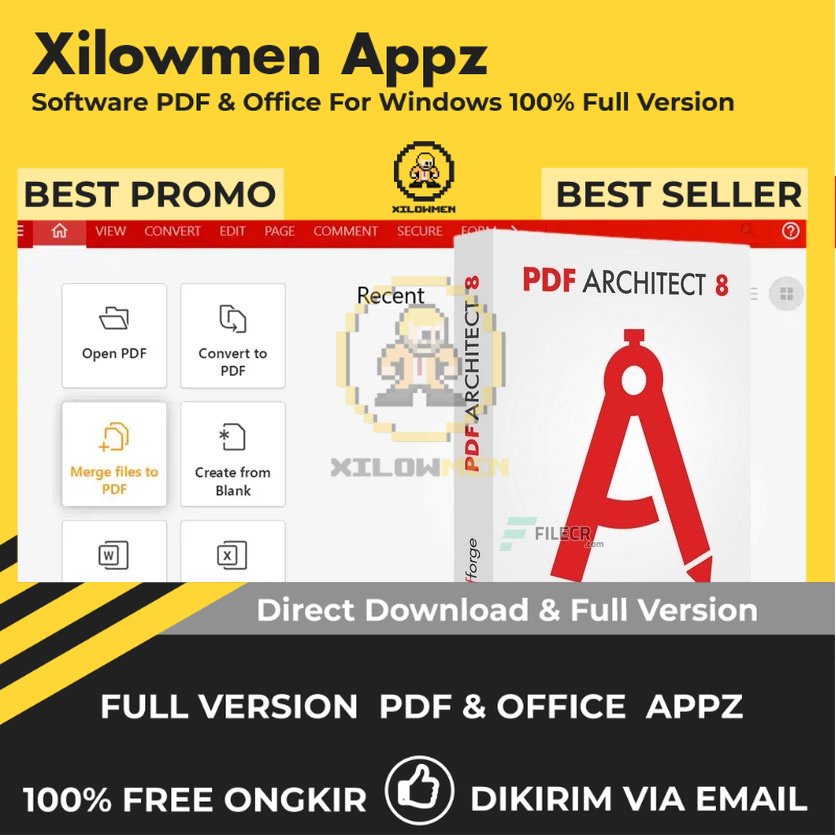 Jual PDF Architect Pro+OCR Pro - Edit dan Konversi PDF untuk Win ...