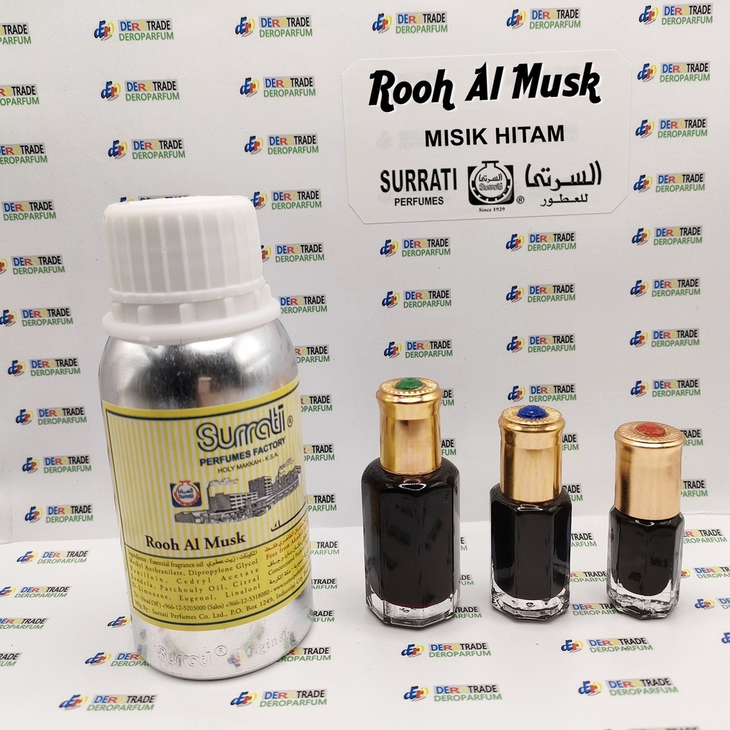 Jual PARFUM ROOH AL MUSK BY SURRATI BIBIT MINYAK WANGI MISK HITAM ARAB ...