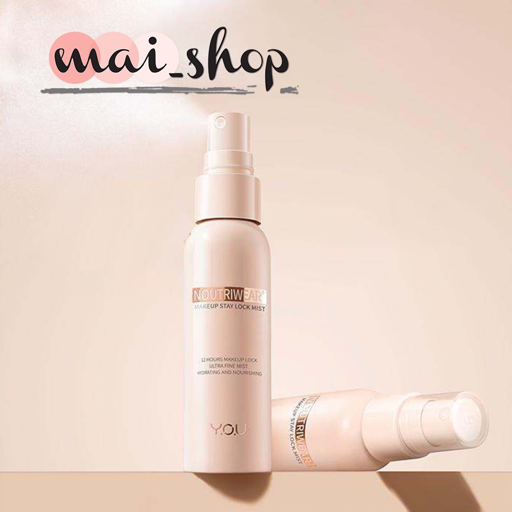 Jual YOU Noutriwear+ Makeup Stay Lock Mist 55ml | Setting Spray | Face ...