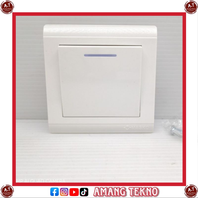 Jual MASKO IB SAKLAR ENGKEL PUTIH K - 211 (K-211) KRISTA TUNGGAL SINGLE ...