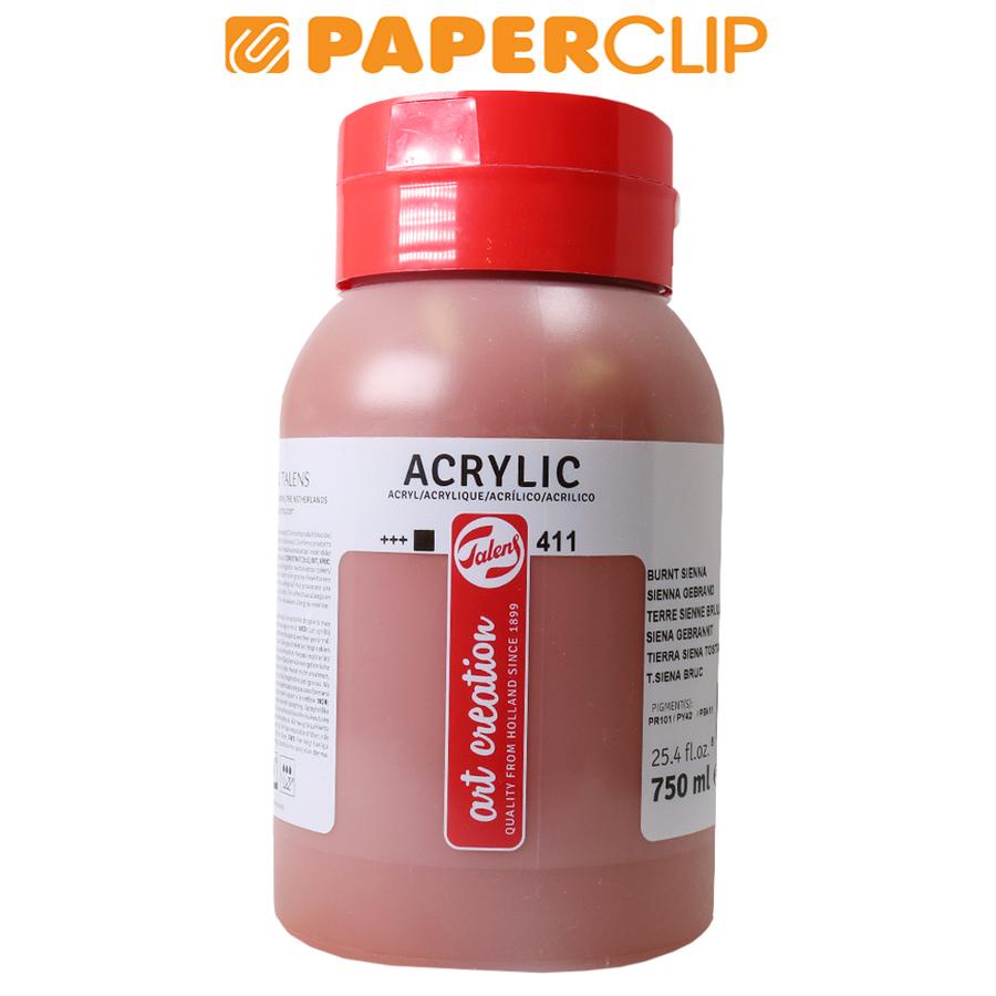 Jual CAT AKRILIK / ACRYLIC TALENS ART CREATION 750ML 3574411M BURNT ...
