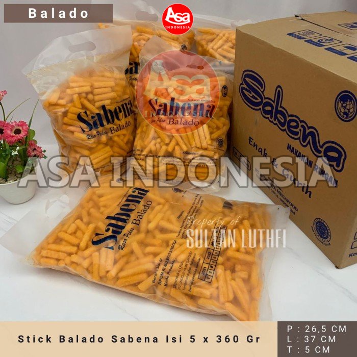 Jual Stick Balado Sabena Isi 5 x 360 Gr - ASA Indonesia | Shopee Indonesia