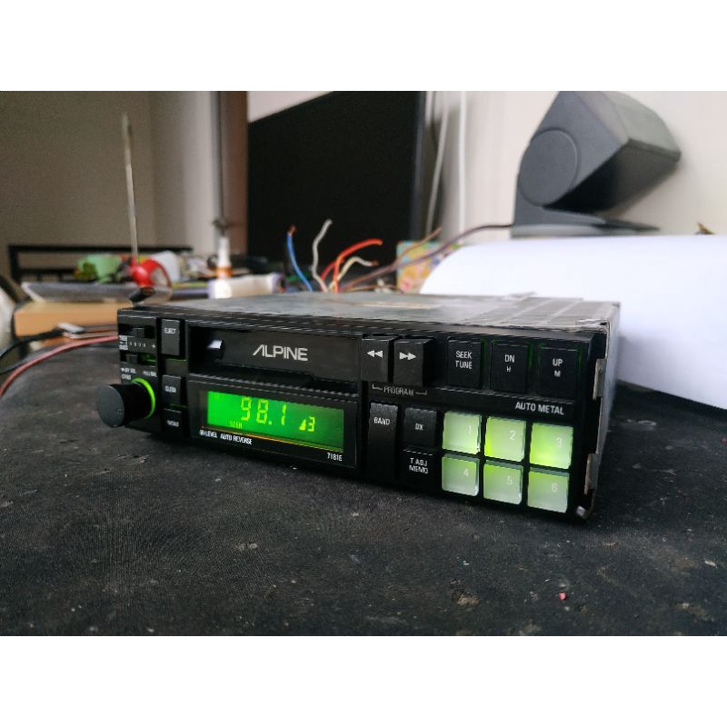Jual head unit mobil classic antik alpine japan | Shopee Indonesia