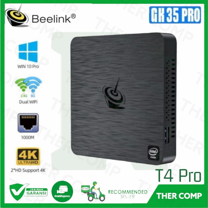 Jual Mini PC Beelink T4 Pro N3350 4GB/64GB Dual HDMI WIFI Windows 10 | Shopee Indonesia