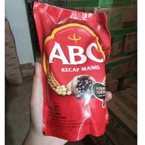 Jual Kecap Manis ABC 600ml refill pouch / Kecap Manis ABC besar / Kecap ...