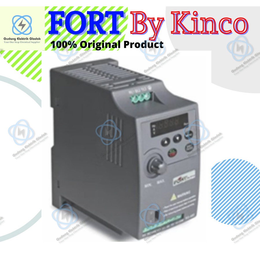 Jual VFD INVERTER ; 0.4kW ; 220V ; CV20-2S-0004G ; FORT BY KINCO ...
