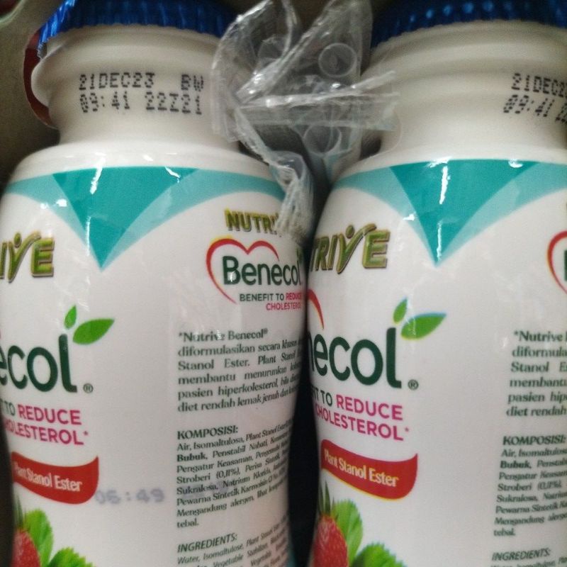 Jual nutrive benecol 1pack isi 6pcs free random | Shopee Indonesia