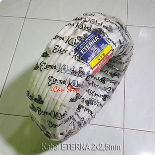 Jual Kabel Listrik ETERNA NYM 2x2.5 Meteran | Kabel Kawat Tembaga ETERNA | Shopee Indonesia