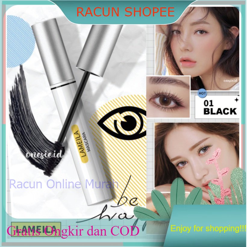 Jual LAMEILA Maskara Be Happy Long Lasting Lash Slender Curling Mascara ...