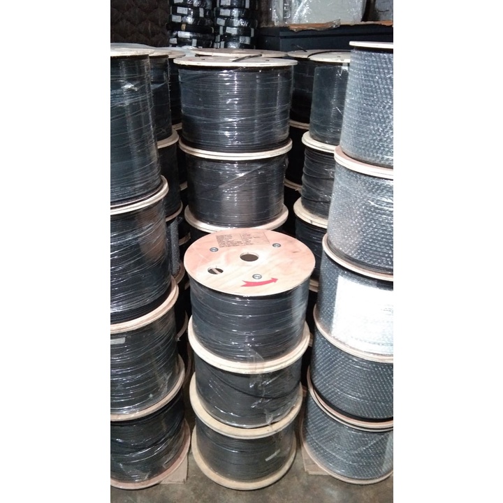 Jual Kabel Dropcore Drop Wire FO Fiber Optic Single 1 Core 1000 Meter ...