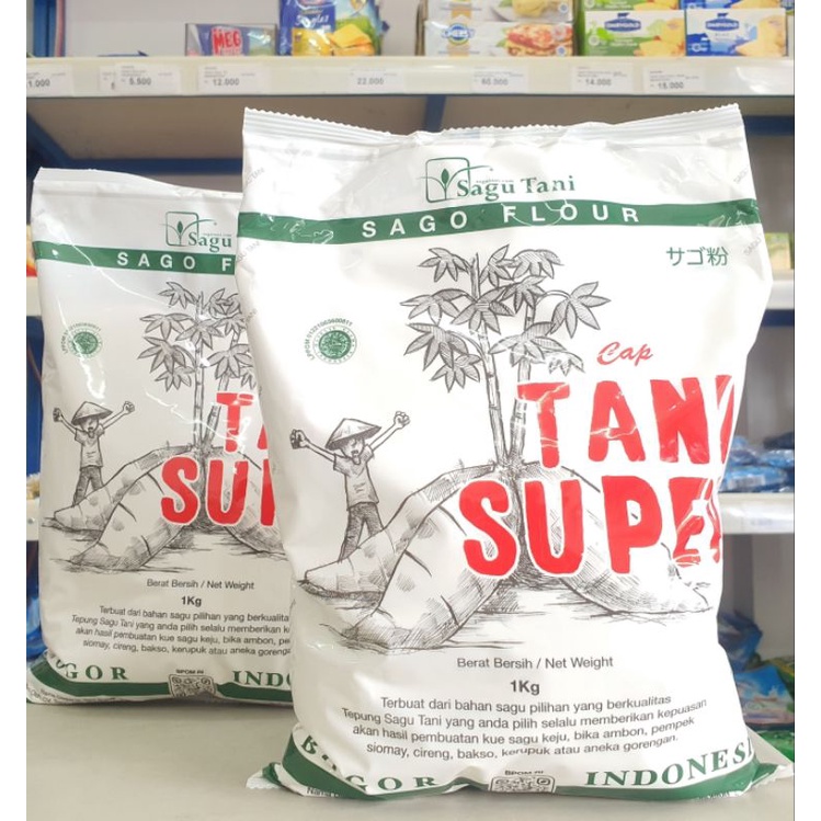 Jual Tepung Sagu Tani Cap Tani Super 1Kg / Tepung Sagu Tani Super 1Kg ...