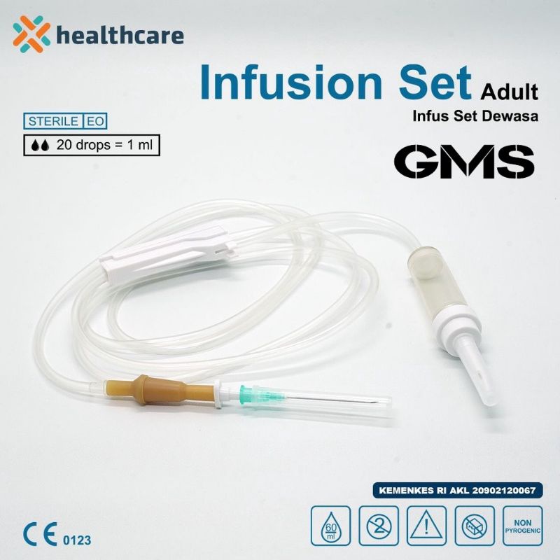 Jual Healtcare Infusion Set Dewasa dan Anak / Selang Infus / Alat Infus ...