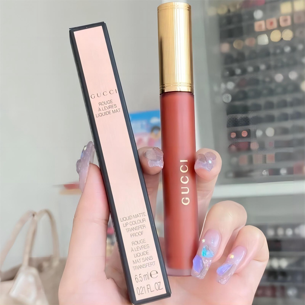 Jual Gucci Lipstick Liquid Matte/Rouge A Levres Mat Lipstik Lip Colour ...