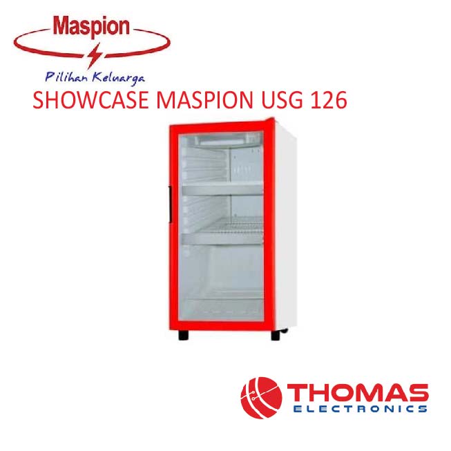 Jual SHOWCASE MASPION COOLER MASPION USG126 USG 126 Garansi Resmi ...