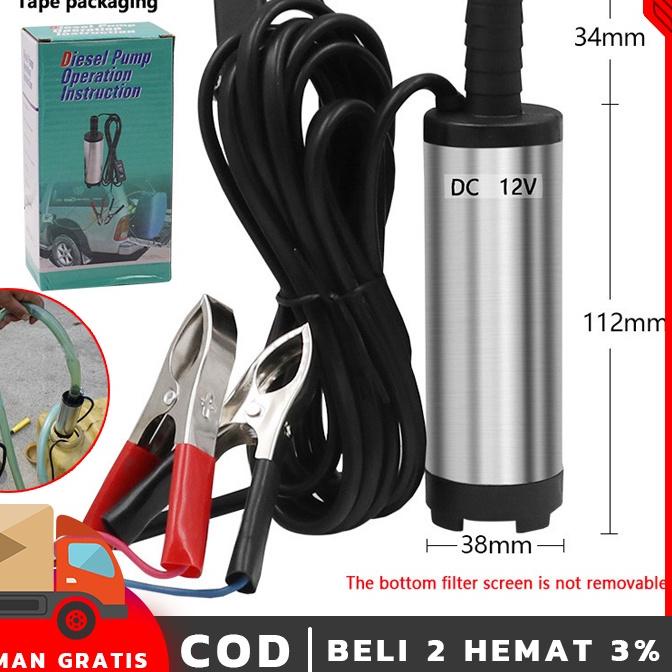Jual Pompa minyak manual -12V Pompa Minyak Celup /Diesel Pump Pompa ...